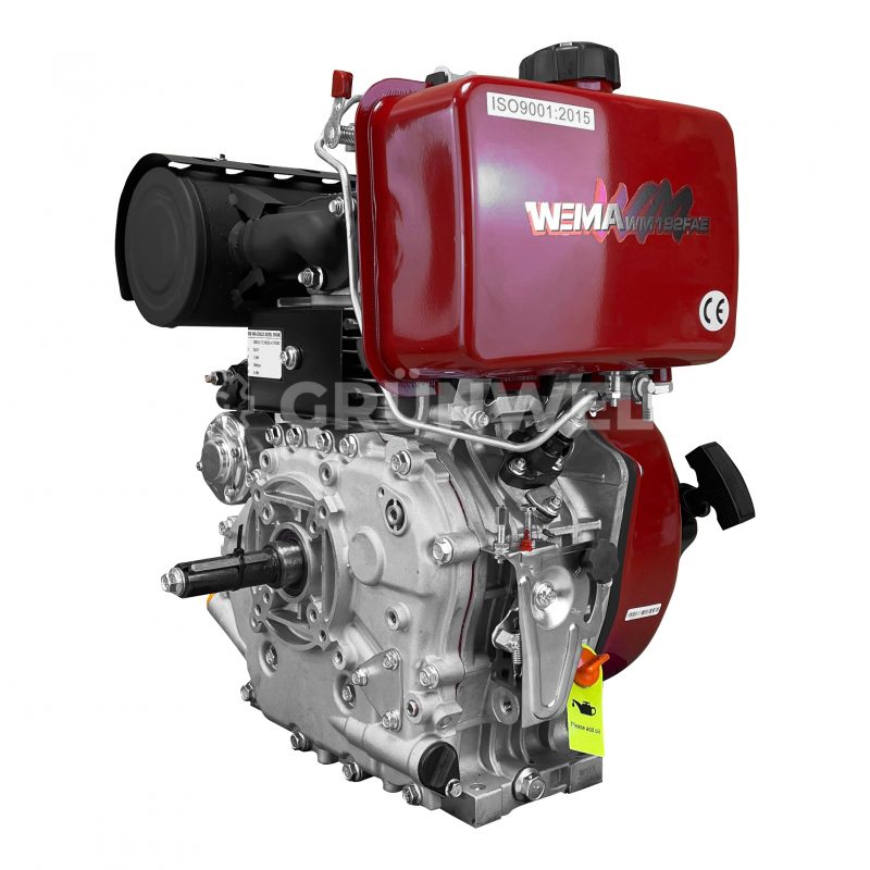 Diesel engine Weima WM192FAE with paper filter - Gruenwelt-Shop