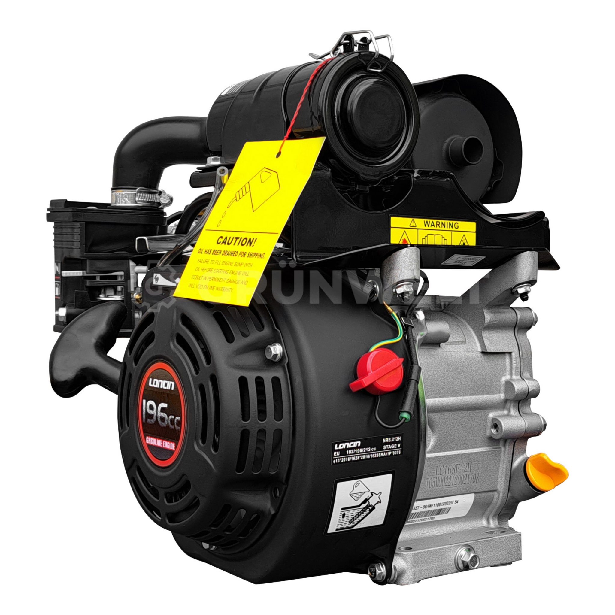 Petrol engine Loncin LC168F-2H - Gruenwelt-Shop